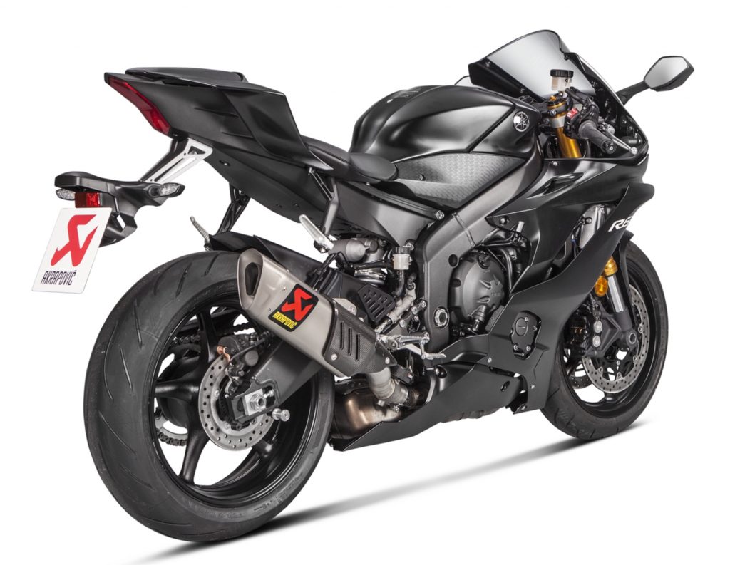 Akrapovic booster effekten i Yamaha’s nye R6 – Bike powered by Motorrad