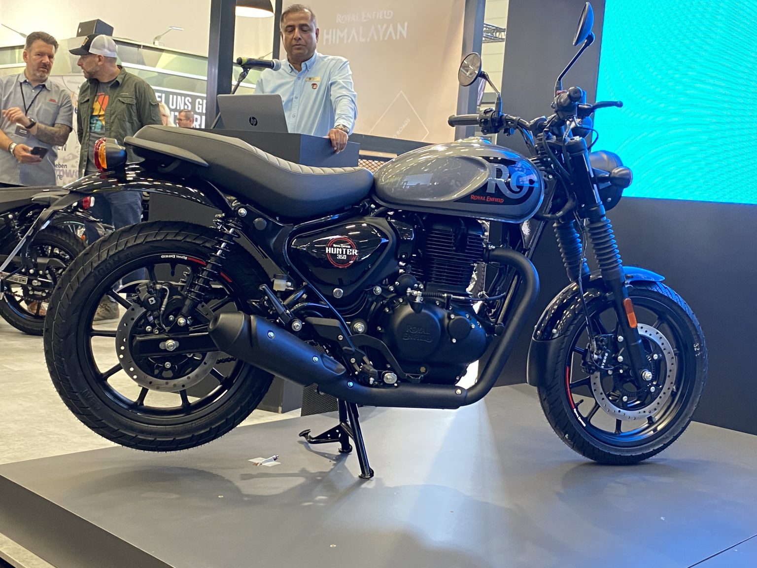 Intermot 2022: Royal Enfield Hunter 350 – Bike powered by Motorrad